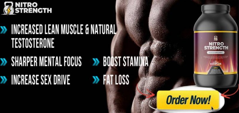 Nitro Strength - Bodybuilding Supplement, Nitric Oxide Rich Pills